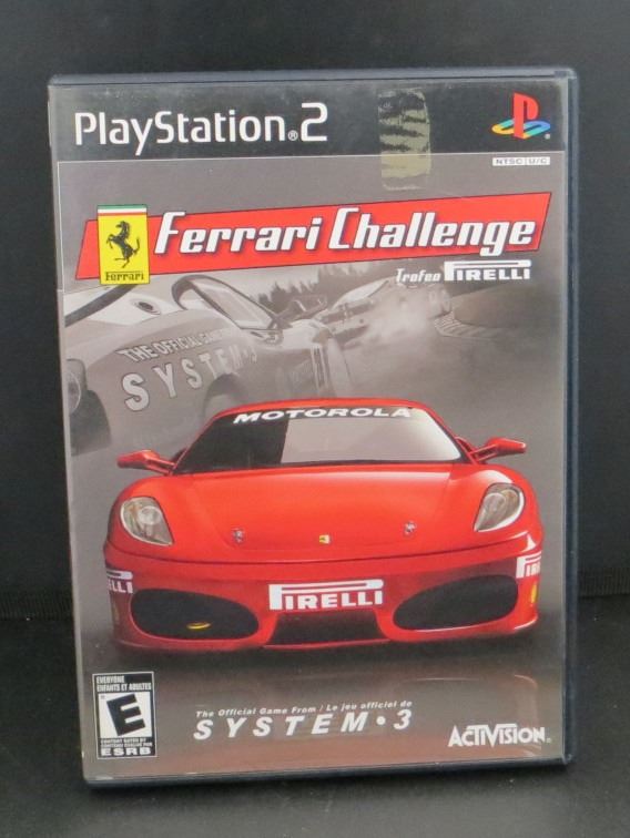 Playstation 2 Ferrari Challenge Game Complete With Manual