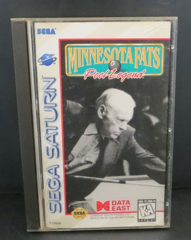 Minnesota Fats Pool Legend Sega Saturn Complete