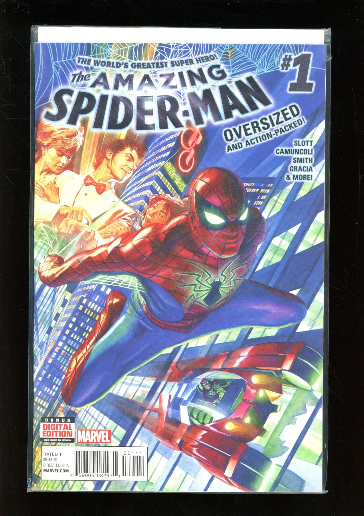 Marvel The Amazing Spider-Man #1 Oversized Comic (New Never Read)