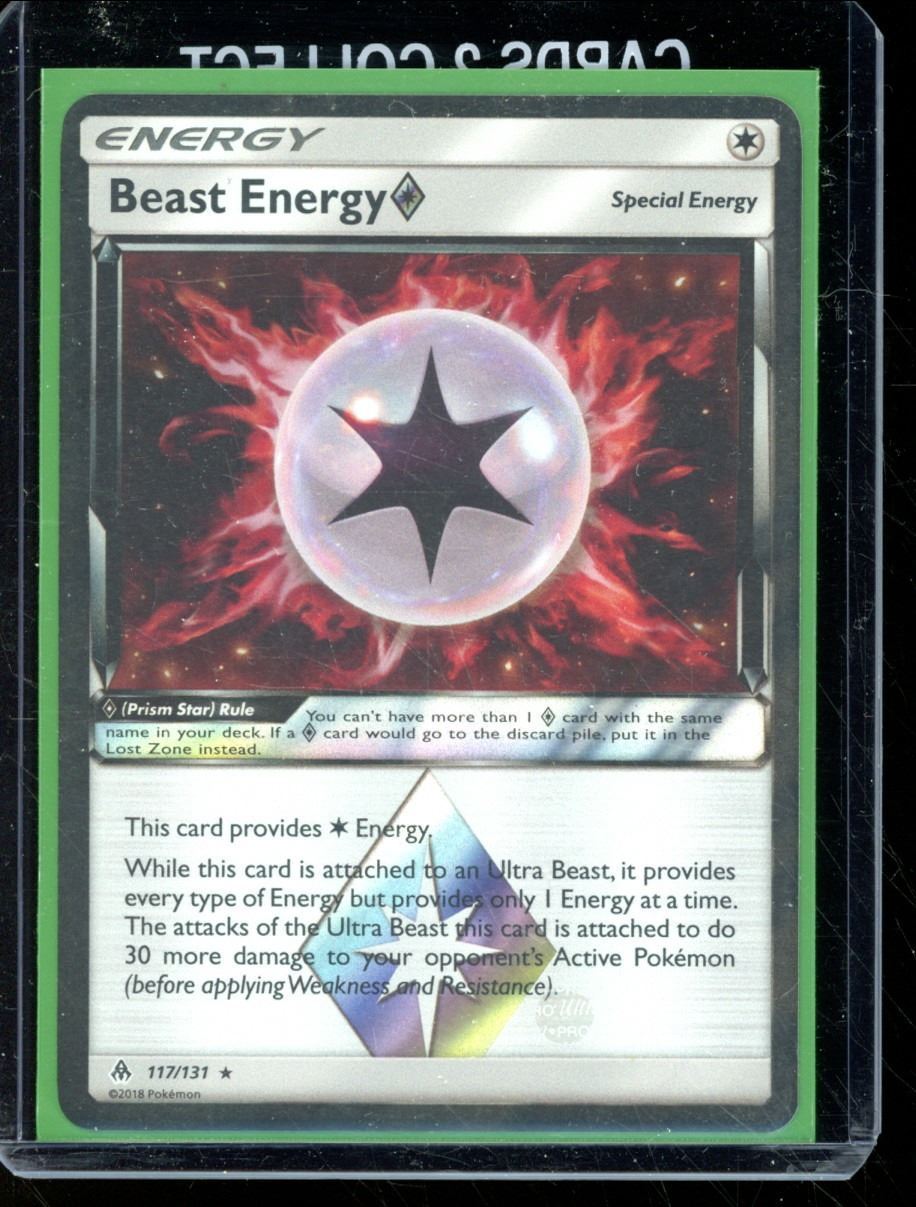 Pokemon Beast Energy 117/131 Forbidden Light
