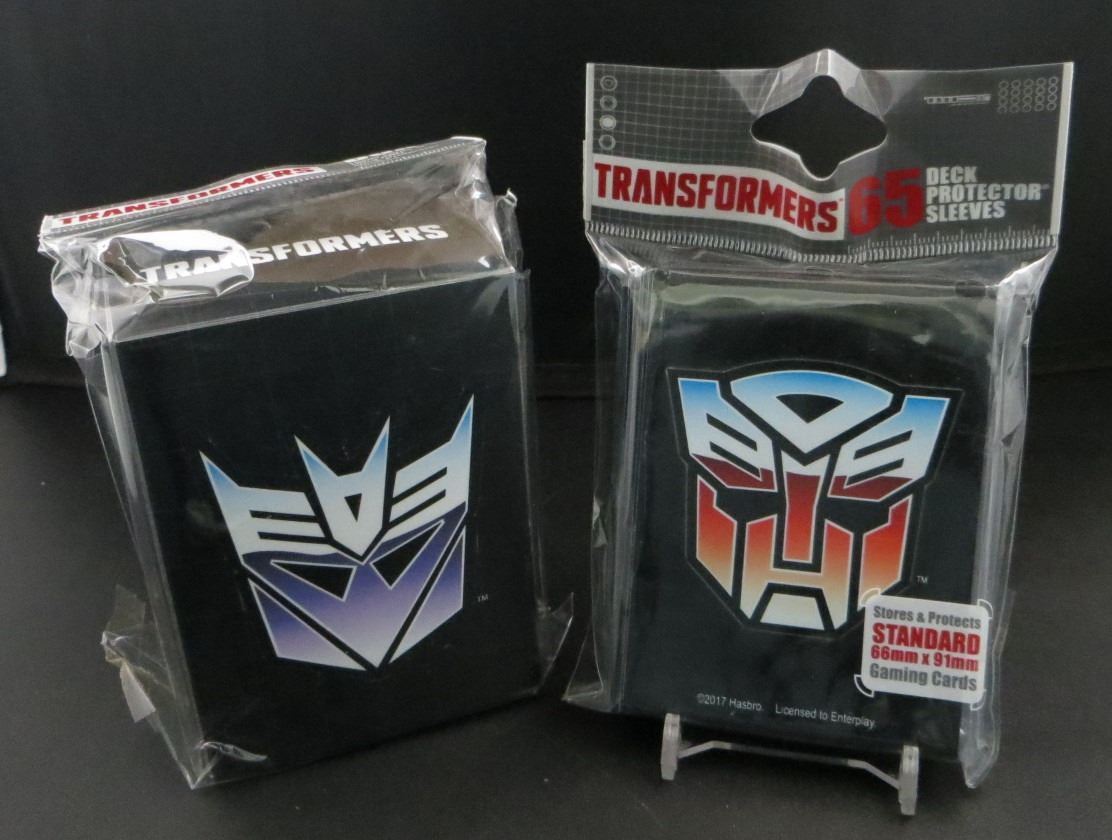 New Ultra Pro Transformers 80 Card Deck Box & 65 Deck Protector Sleeves