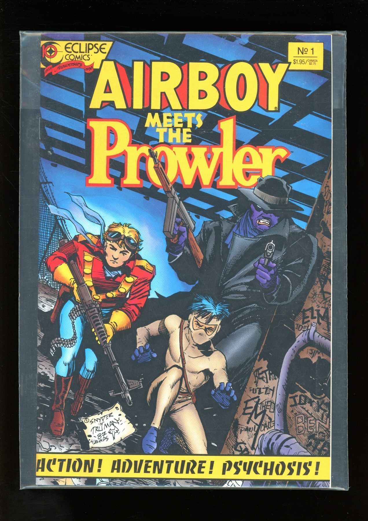 Eclipse Comics Airboy Meets The Prowler #1