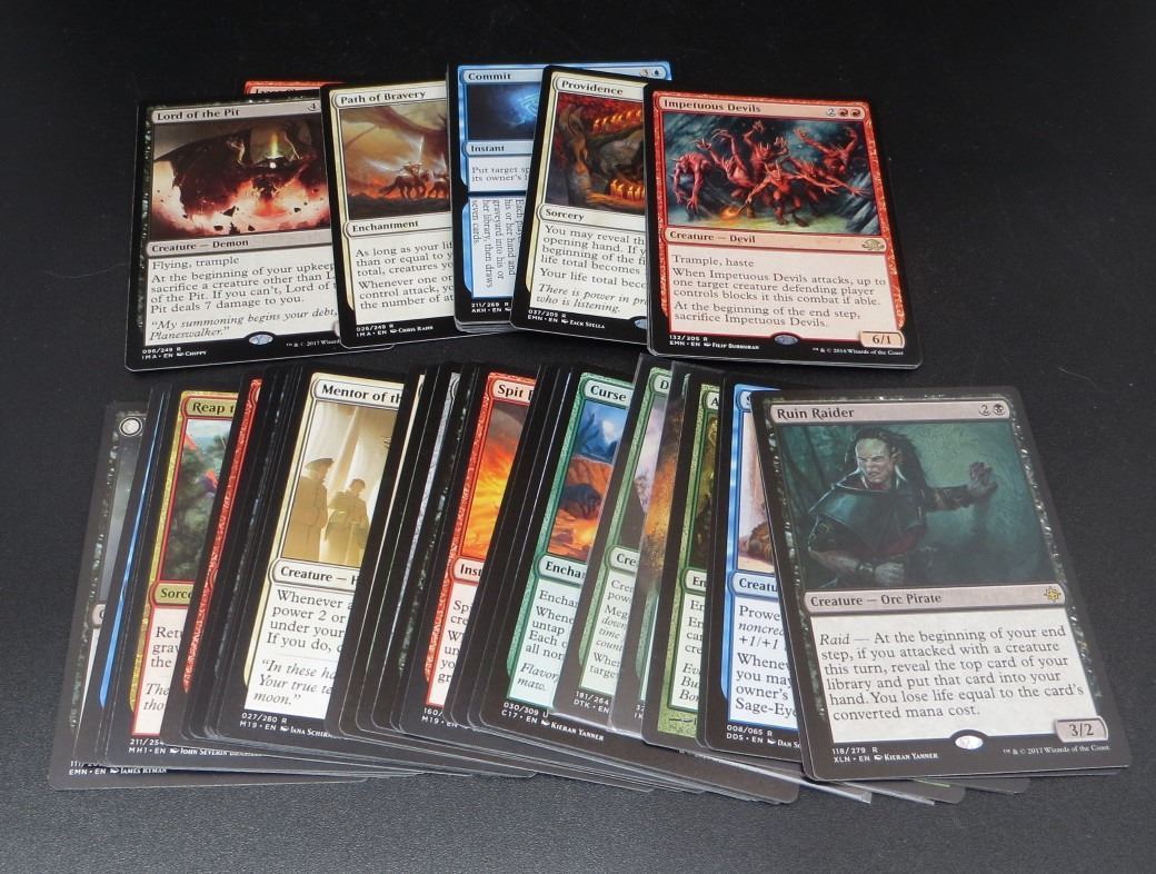 45+ MTG Rare Cards Various Sets & Colors