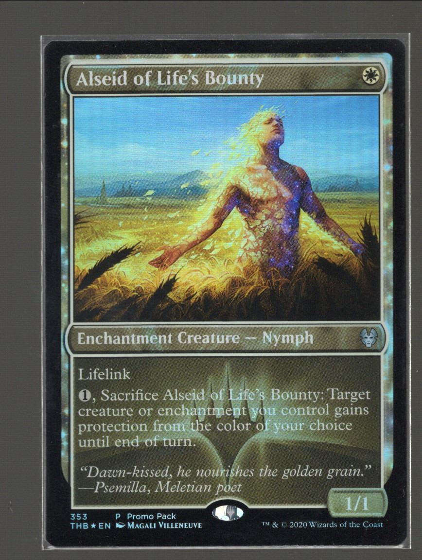 Magic the Gathering Alseid of Life's Bounty FOIL Theros Beyond Death