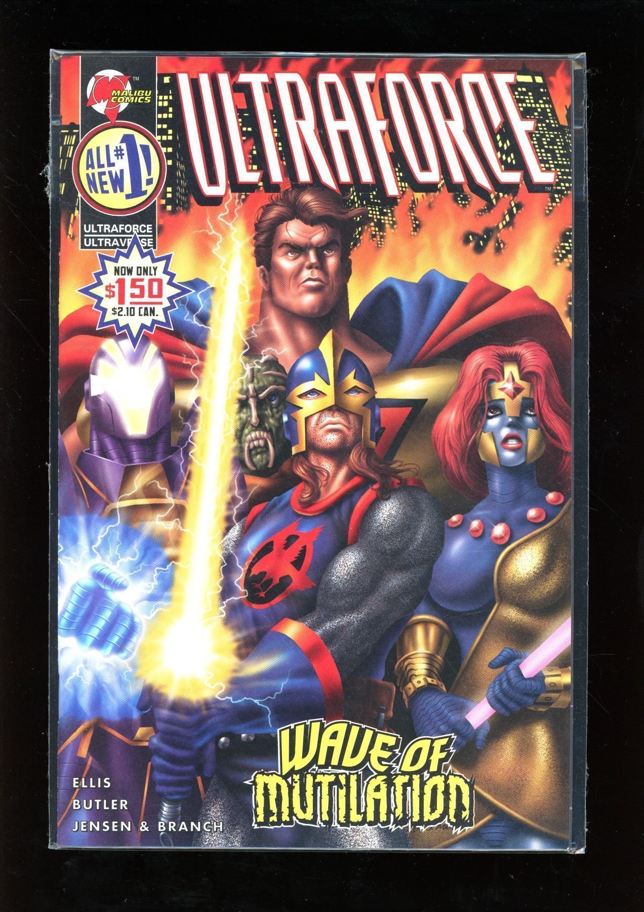 Malibu Comics Ultraforce #1
