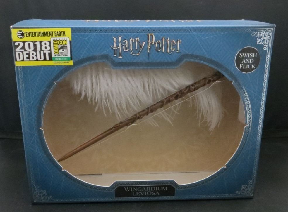New Harry Potter 2018 SDCC Comic Con Wingardium Leviosa Feather Magic Wand