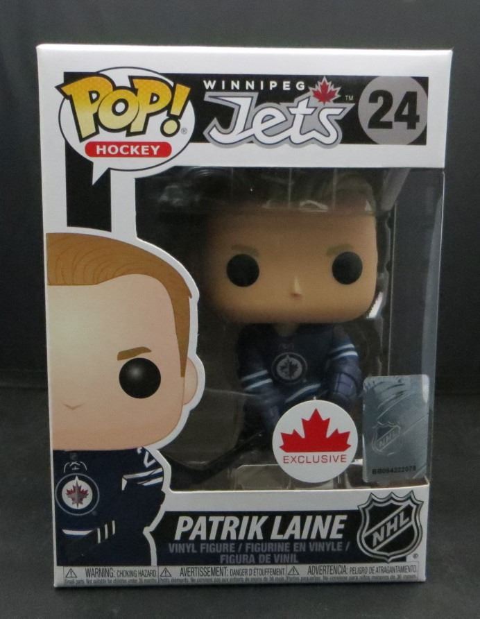 New Funko Pop Winnipeg Jets Patrik Laine #24 (Canadian Exclusive)