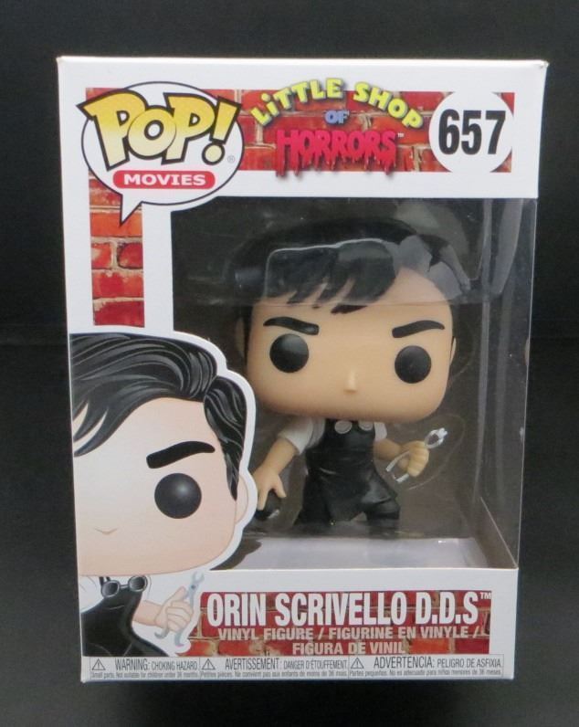 New Funko Pop Little Shop Of Horrors Orin Scrivello D.D.S #657