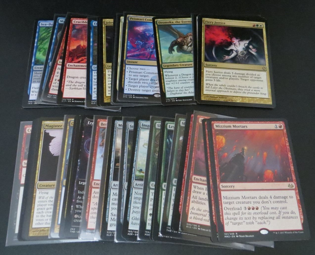 45+ MTG Rare Cards Various Sets & Colors