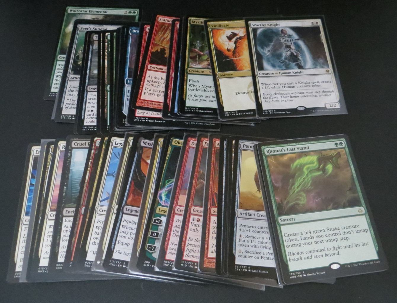 45+ MTG Rare Cards Various Sets & Colors