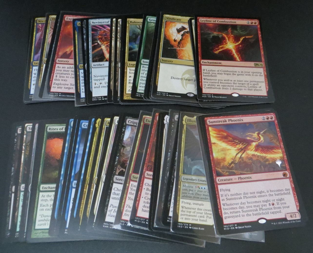 45+ MTG Rare Cards Various Sets & Colors