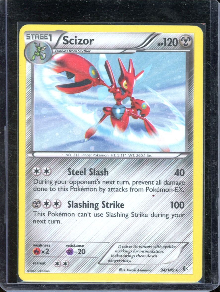 Pokemon Scizor 94/149 Cosmos Holo Scizor - 94/149