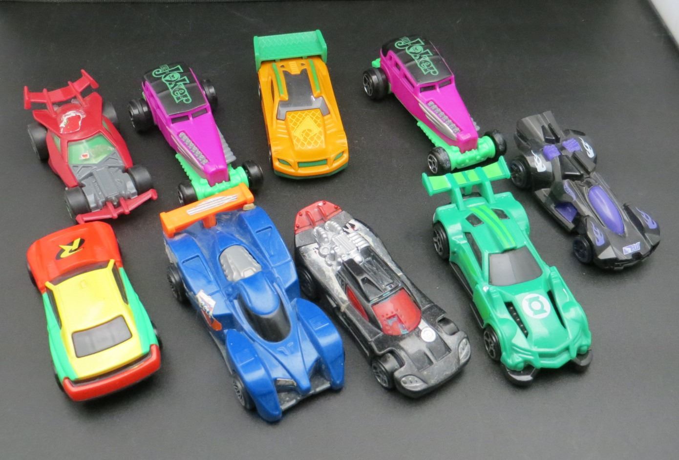 Collection Of Kids Plastic Hot Wheels Cars