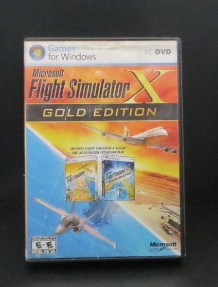 Microsoft Flight Simulator X: Gold Edition (PC: Windows, 2008)