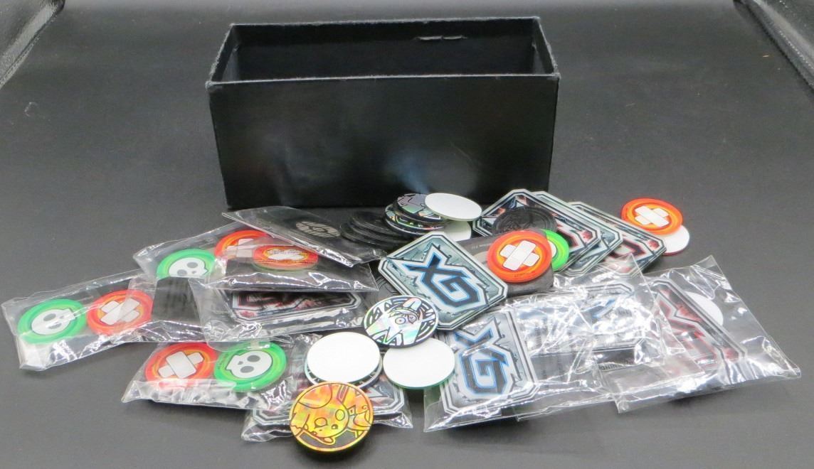 Lot Of New & Used Pokemon GX Counters & Game Tokens