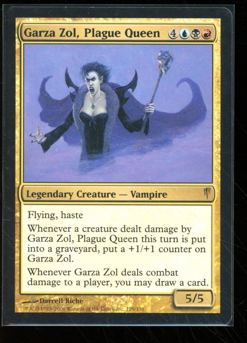 Magic the Gathering Garza Zol, Plague Queen Coldsnap