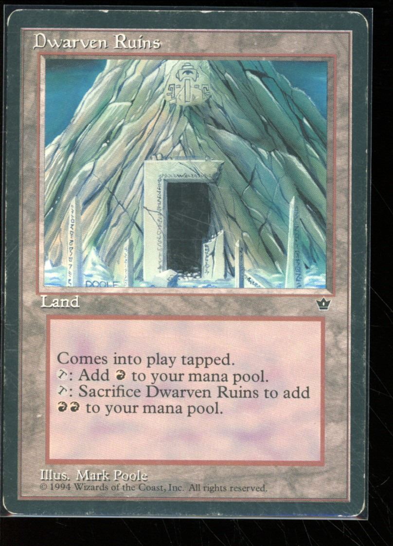 Magic the Gathering Dwarven Ruins Fallen Empires