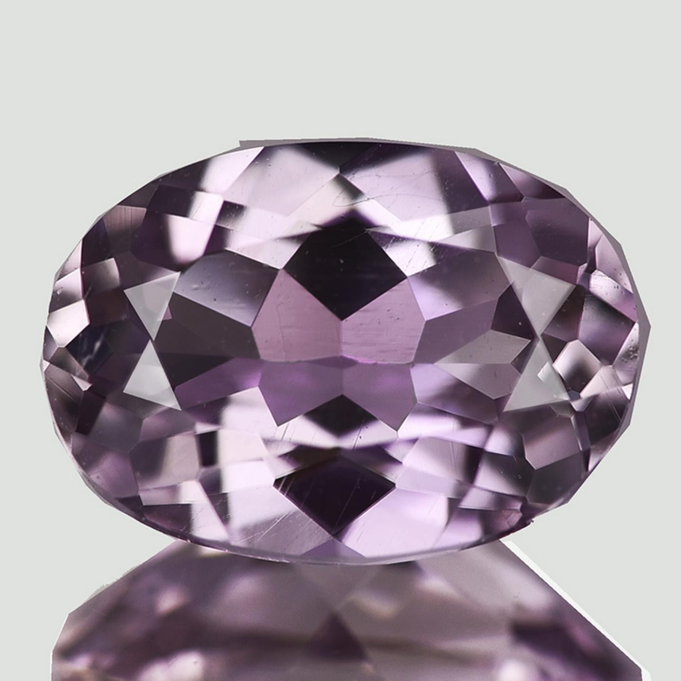 Natural Rare Purple Pink Octagon Diaspore {Flawless-VVS}