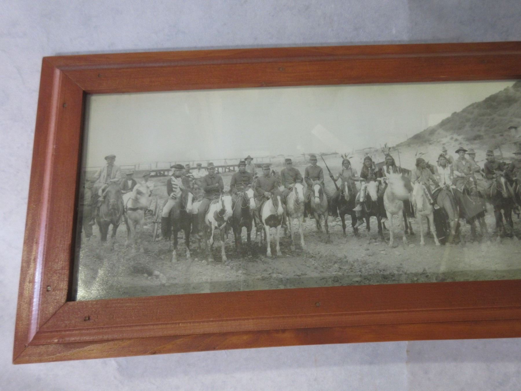 Original 101 Ranch Wild West Show Panoramic Photo From 1913- Santa Inez ...