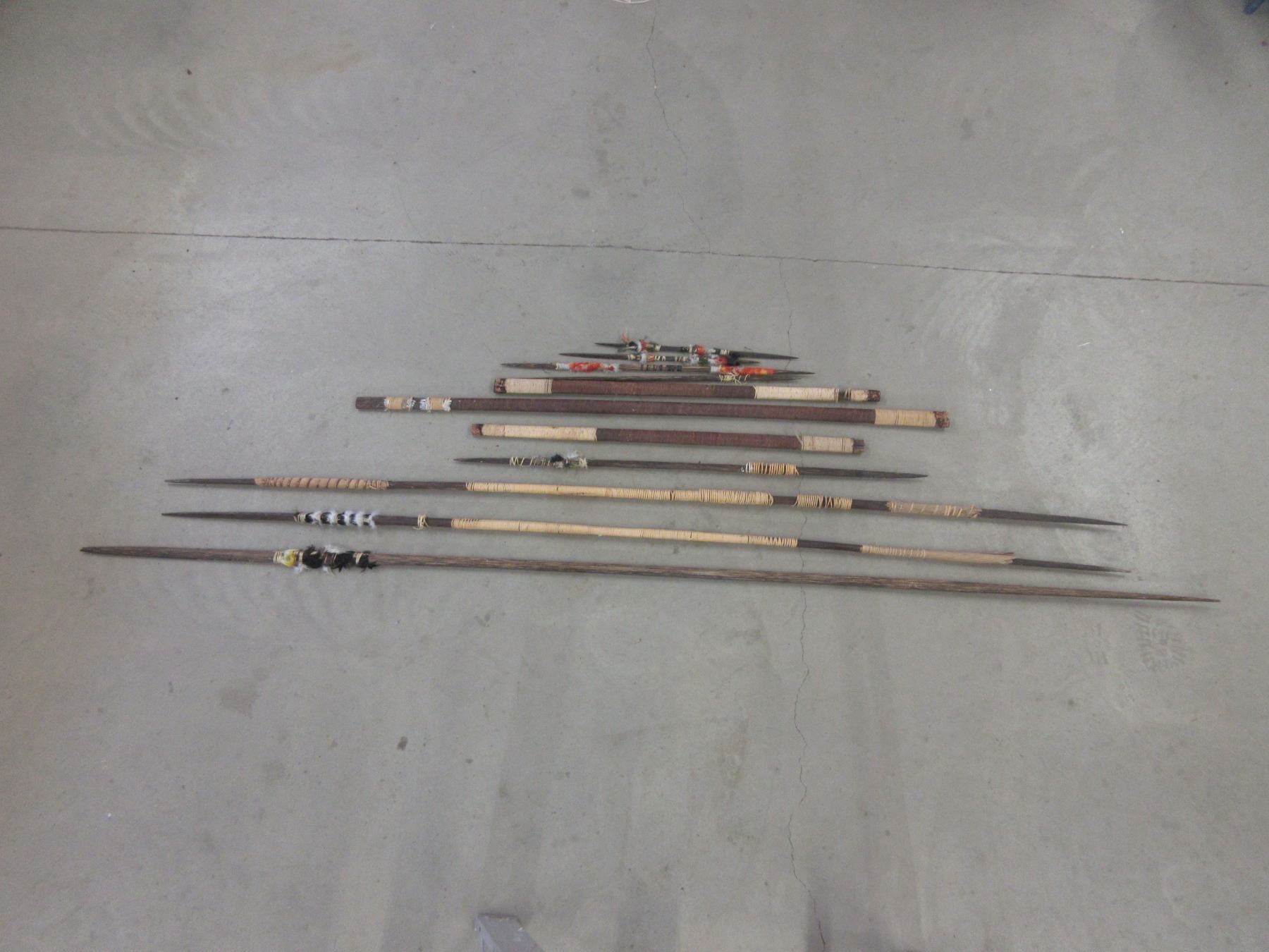 Collection Of Original Equadorian Rainforest Jungle Indian Tribe ...