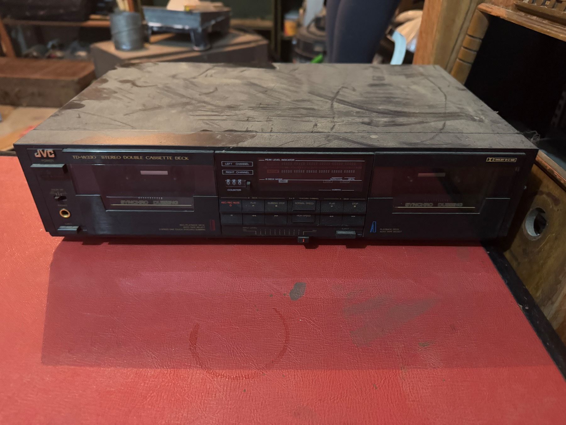 JVC TD - W330 double cassette