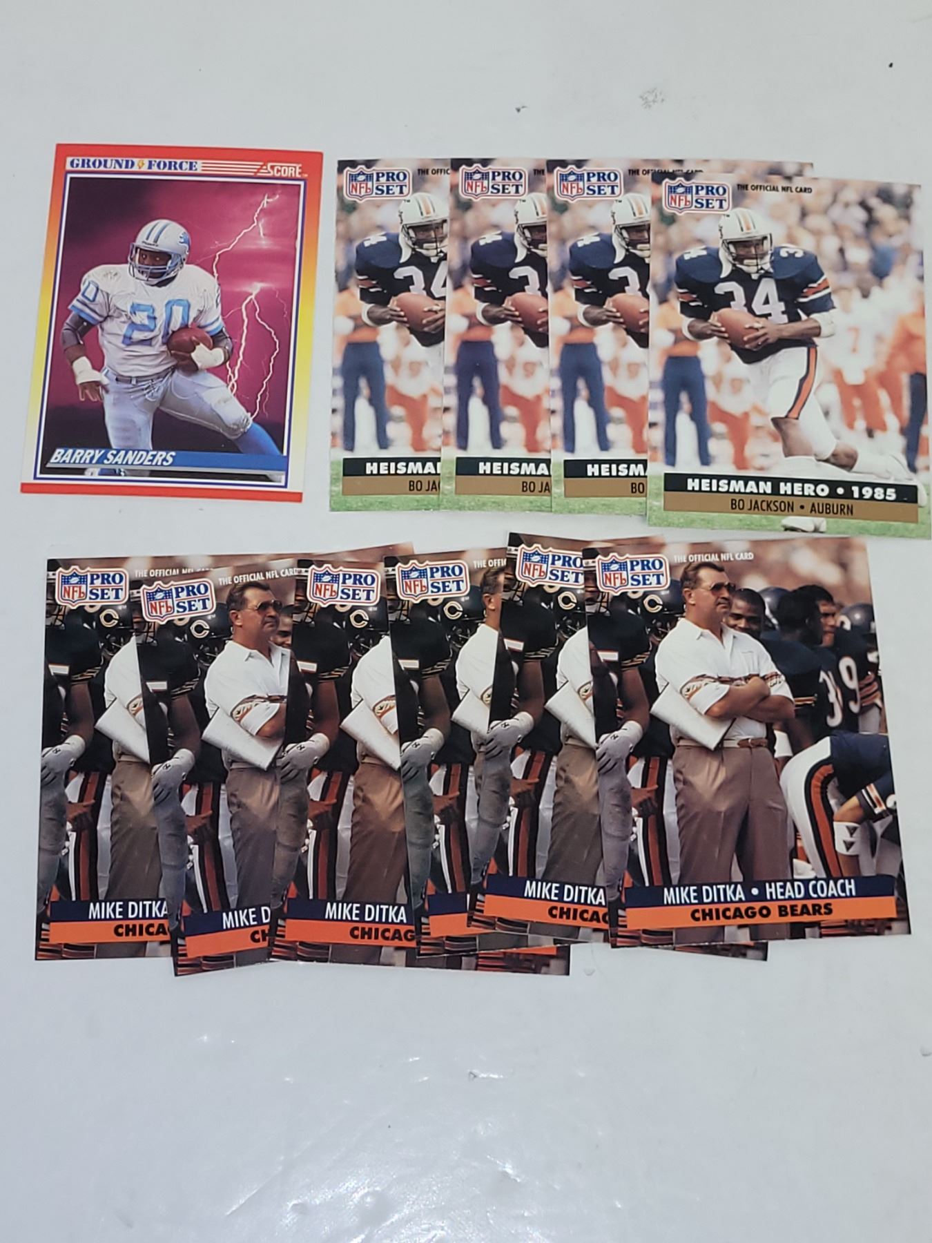 Lot of NFL Football Star Cards Mint