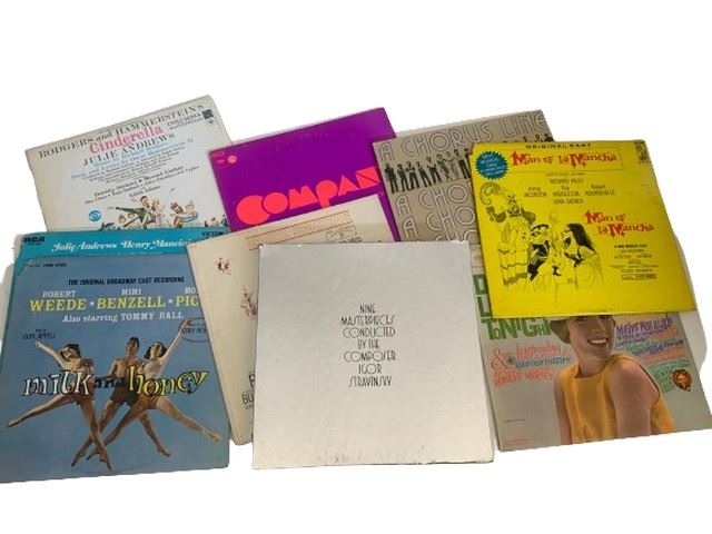 Broadway Musicals Vintage Records Collection