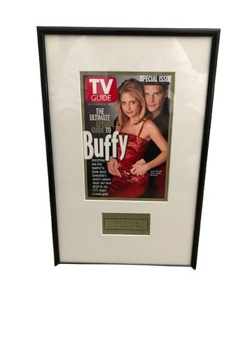 Sarah Michelle Gellar/David Boreanaz TV Guide magazine cover