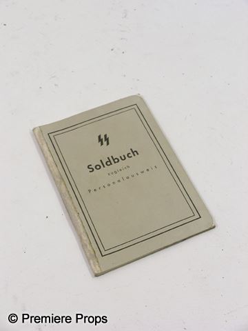Inglourious Basterds Nazi Soldbuch Movie Props