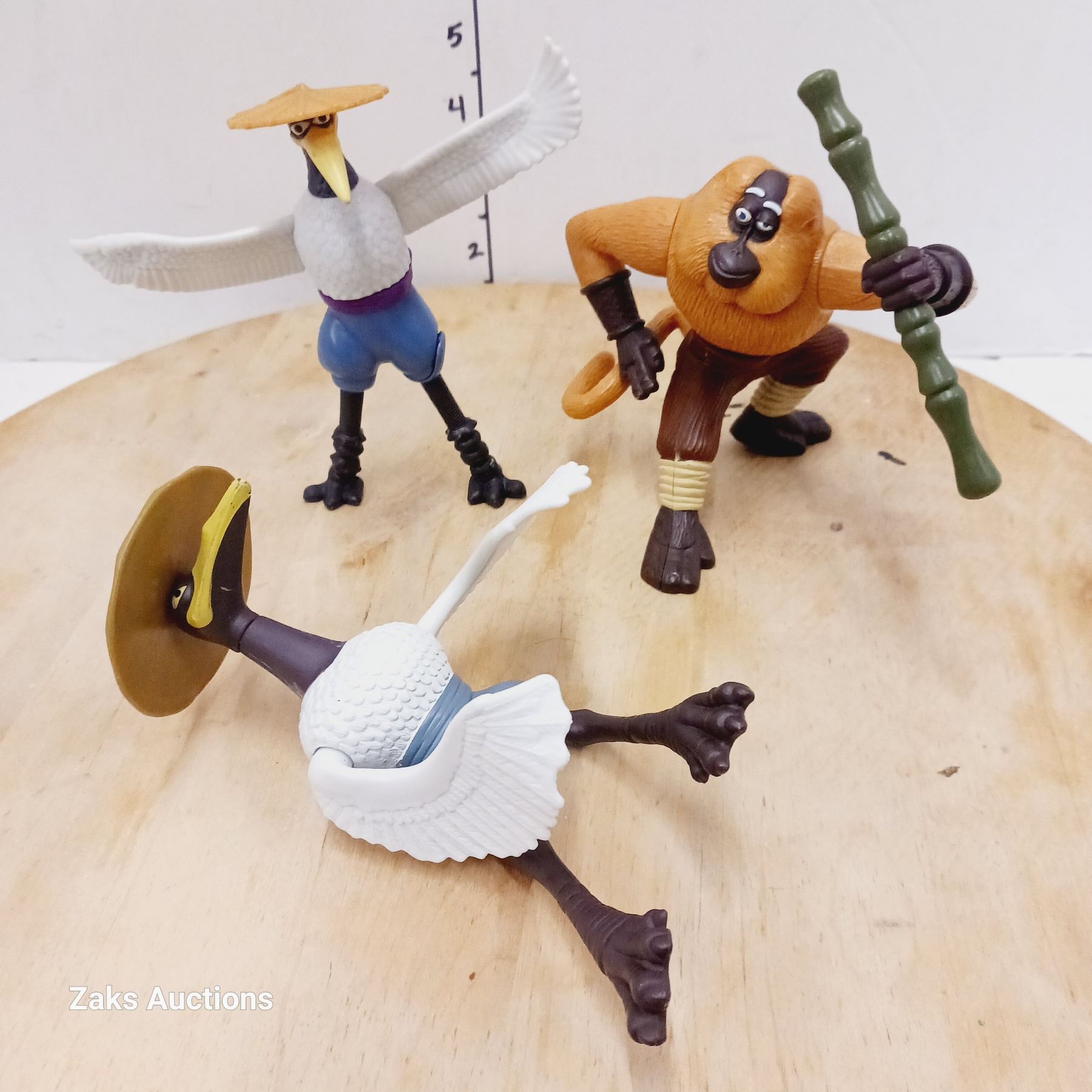 Mcdonald's 2008 Master Monkey & Master Crane + Mcdonald's 2011 Master Crane