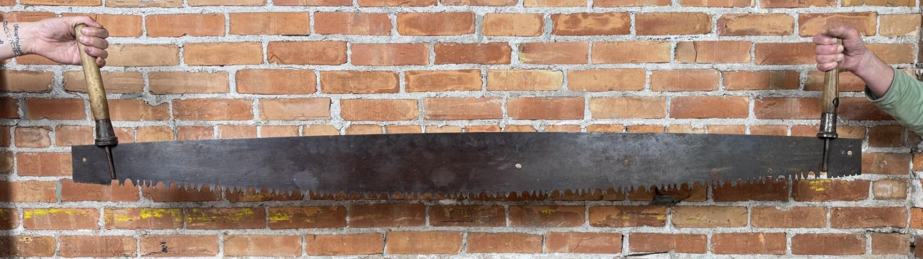 Antique Crosscut Logging Saw