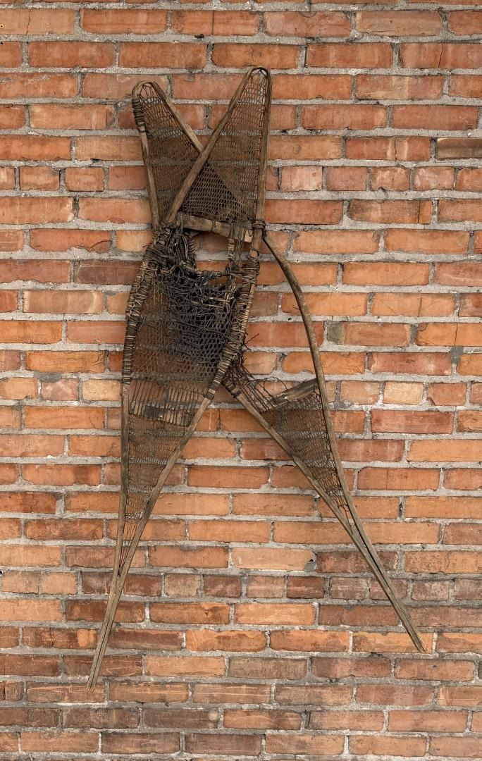 Antique Native American Indian Snowshoes
