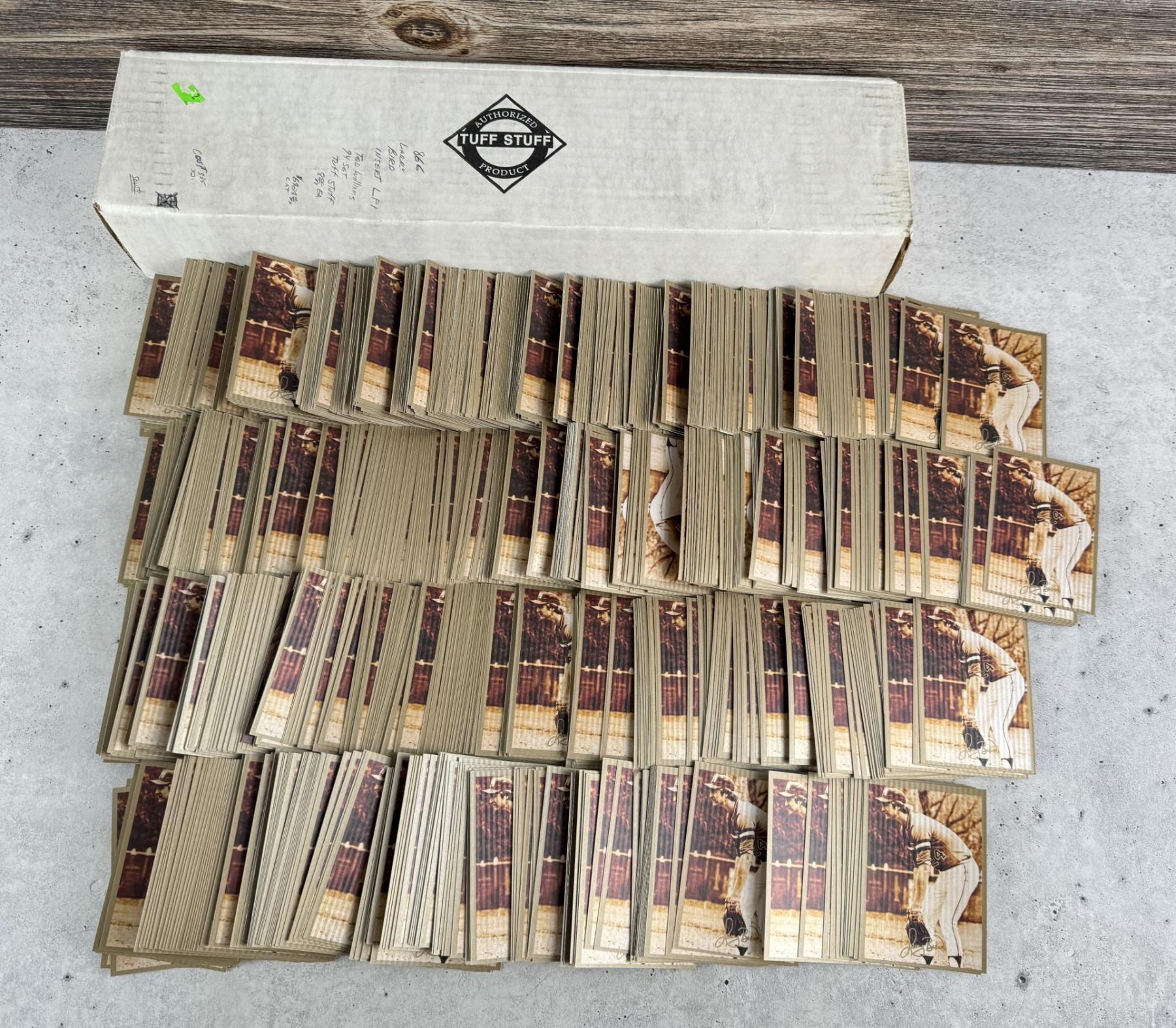 Ted Williams Larry Bird Baseball Insert Cards