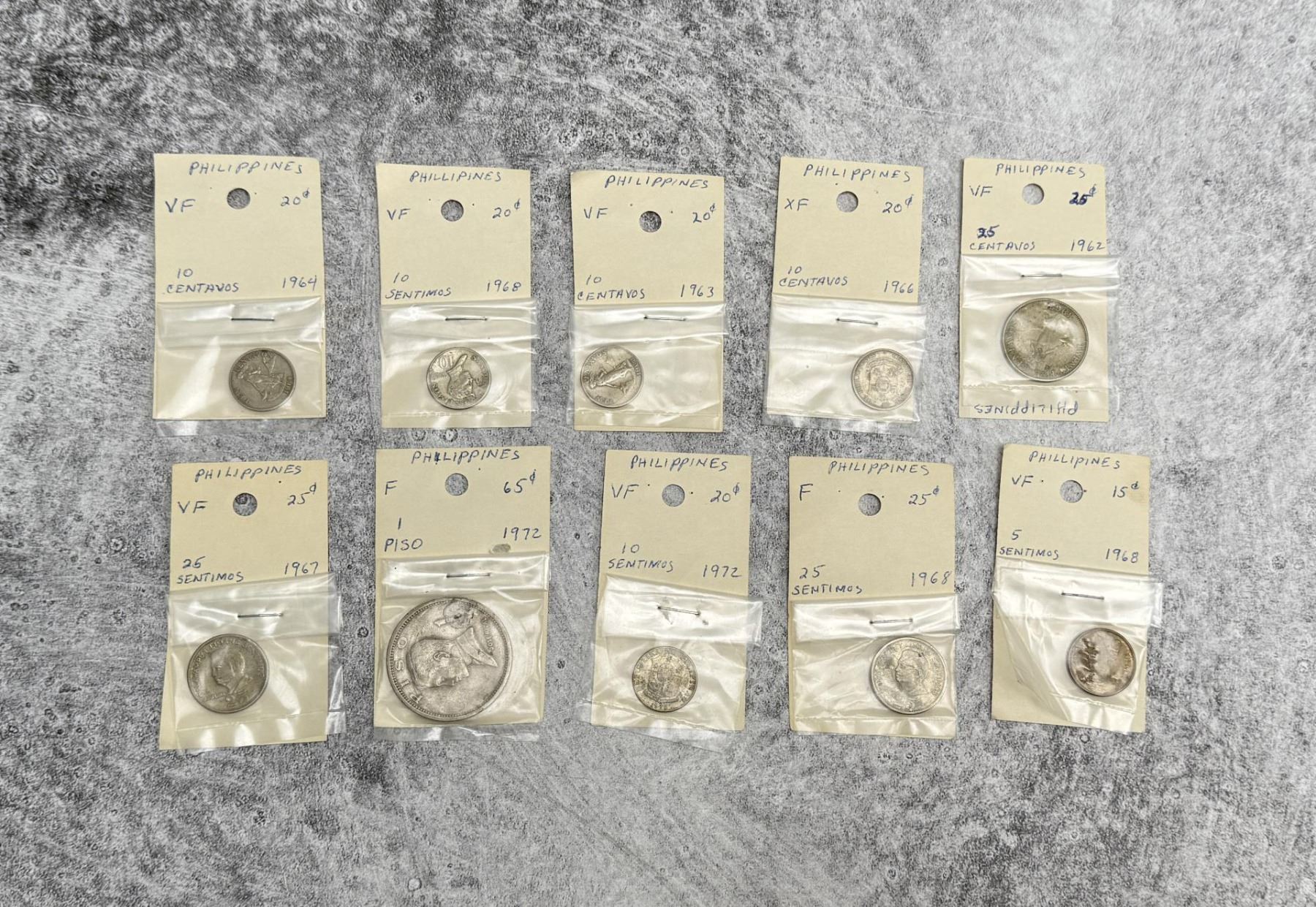 Collection of Silver Philippines Coins