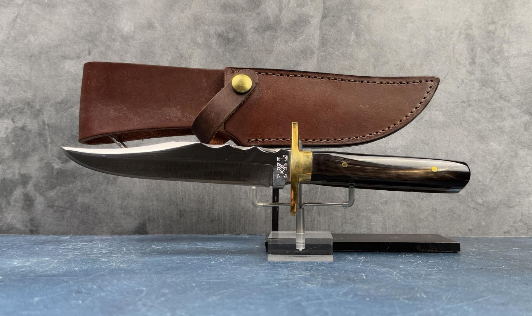 IXL Sheffield Buffalo Horn Handle Bowie Knife