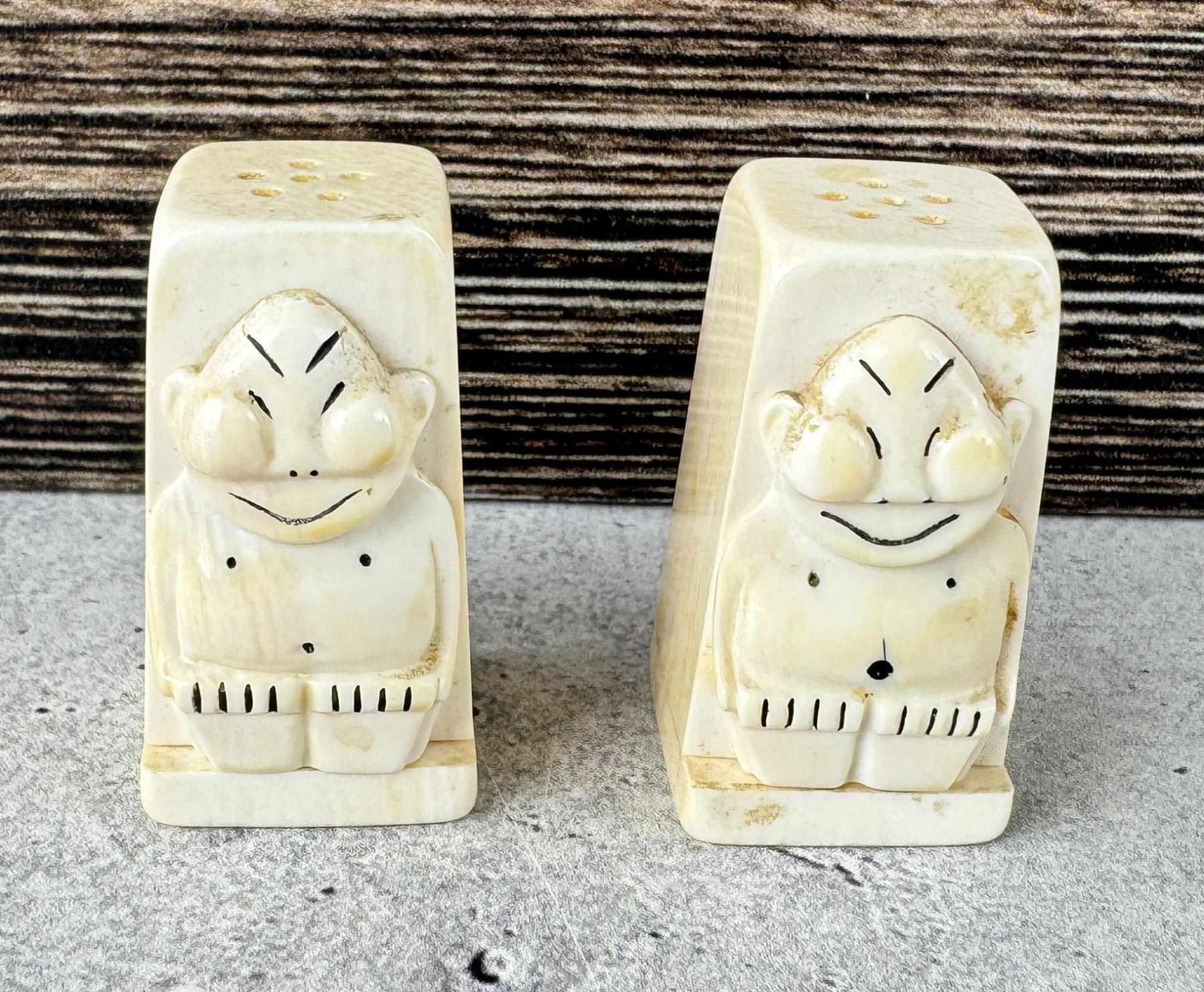 Alaskan Inuit Eskimo Billiken Salt & Pepper