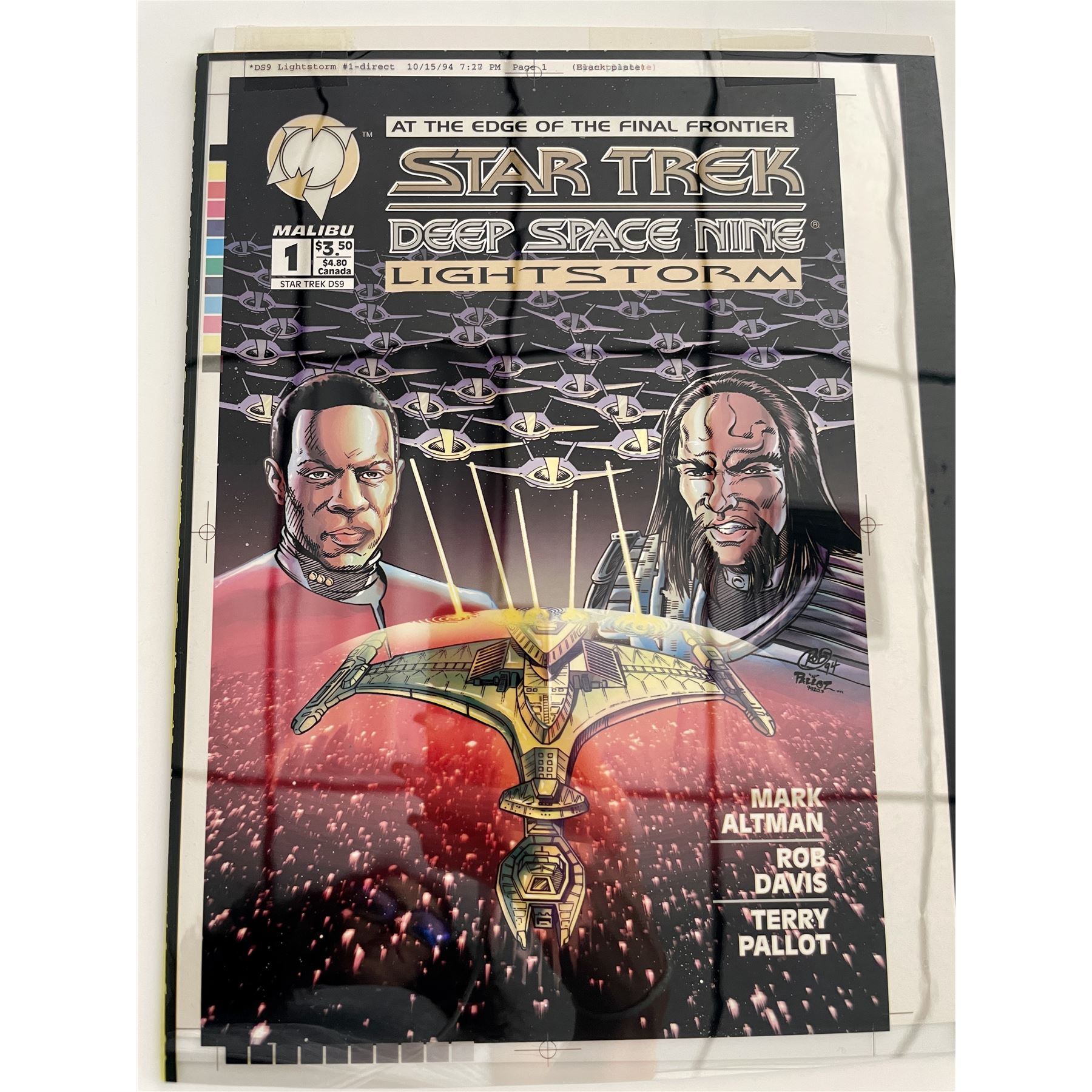 Star Trek: Deep Space Nine color keys overlay