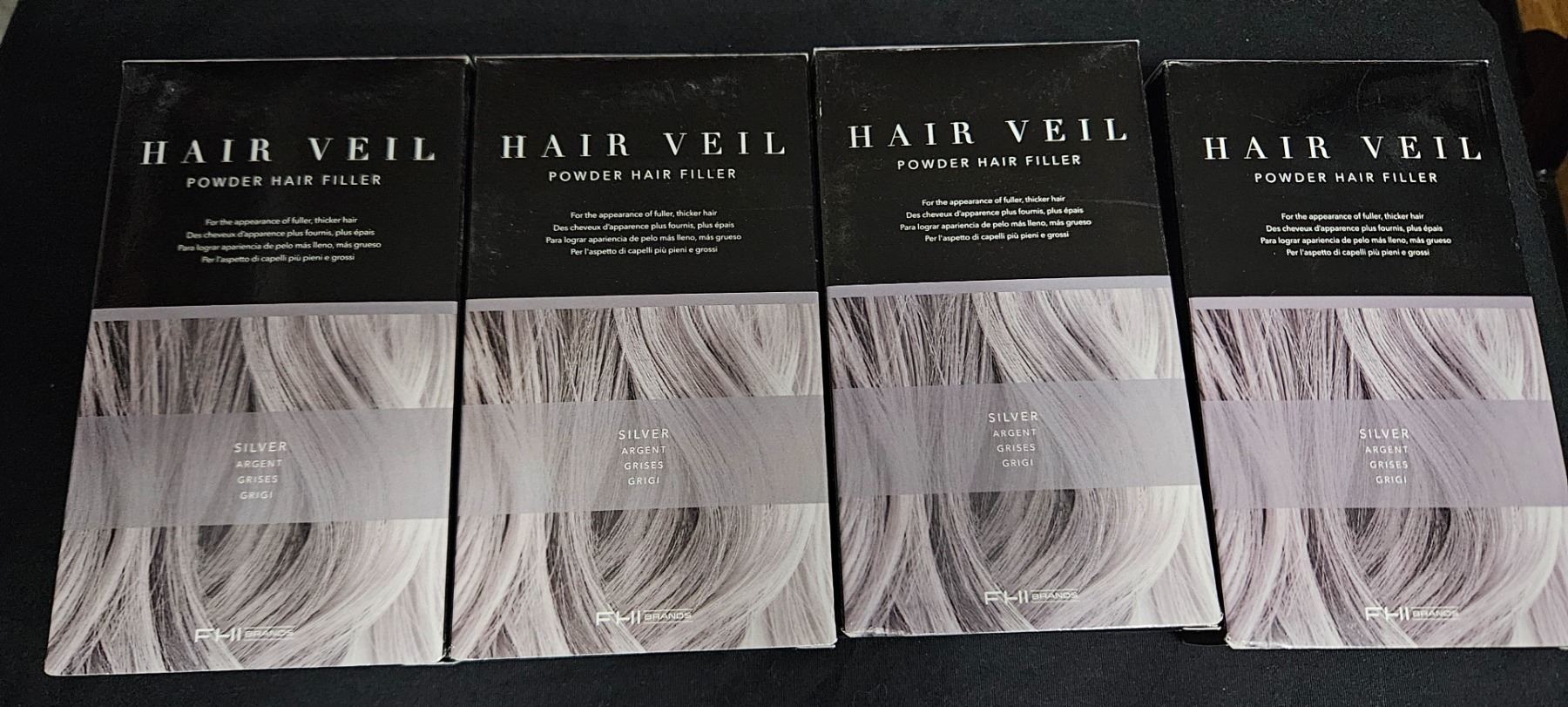 Hair veil powder hair filler- silver