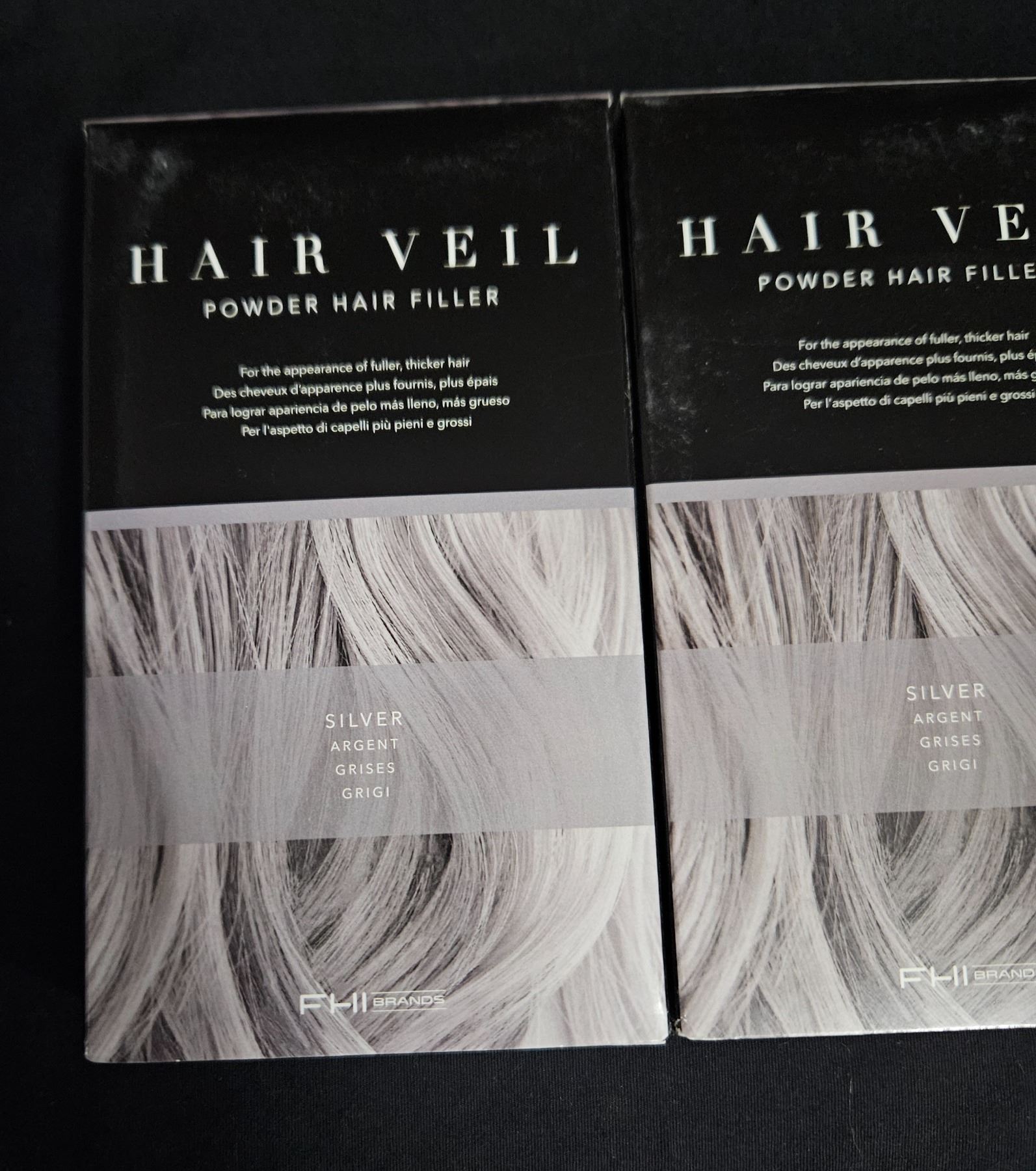 Hair veil powder hair filler- silver