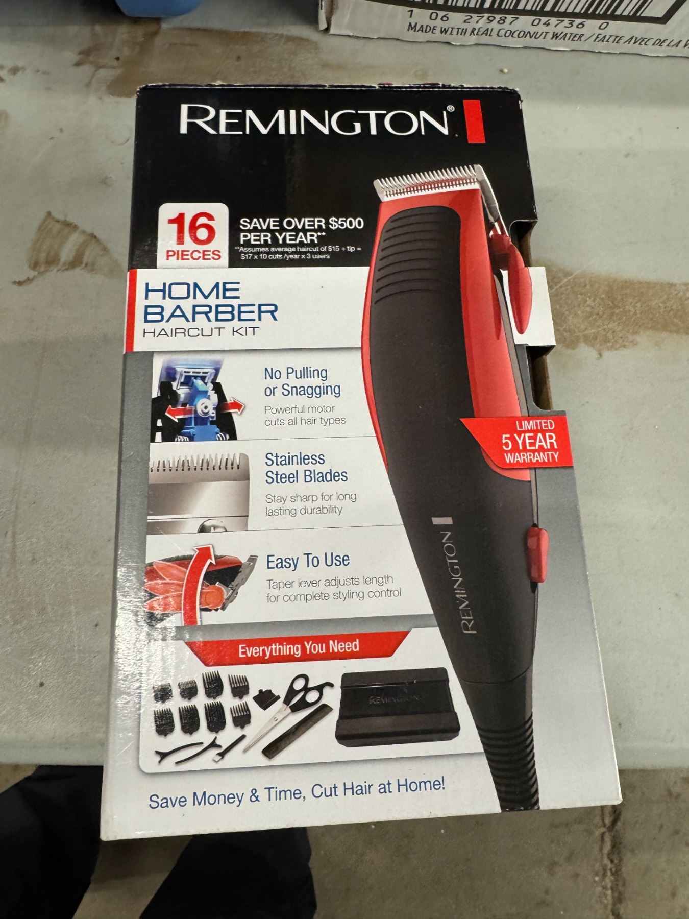Remington home barber haircut kit