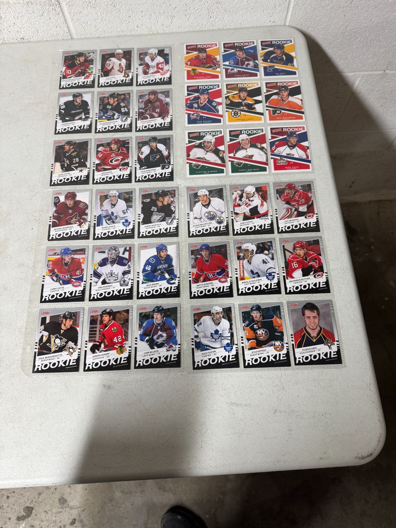 Rookie Hockey cards