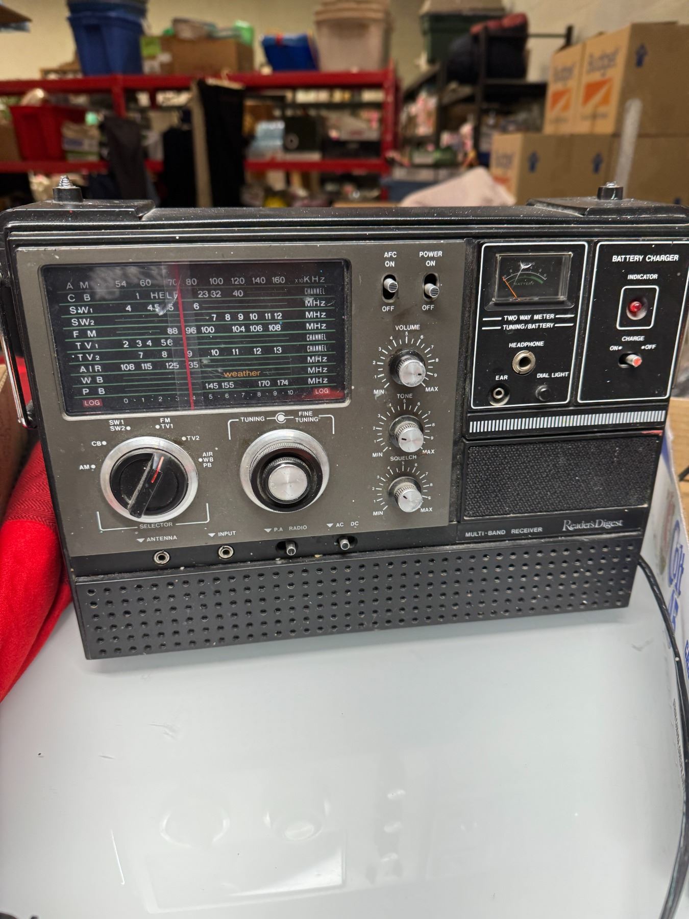 Readers digest multi band receiver