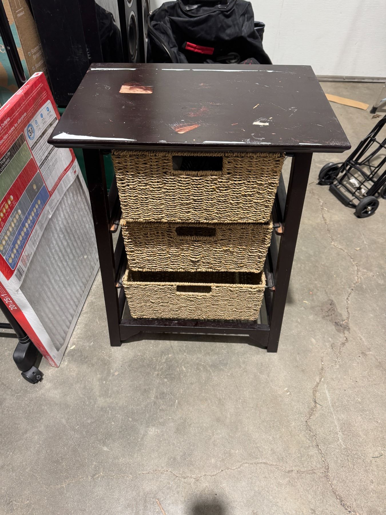 Storage drawer stand