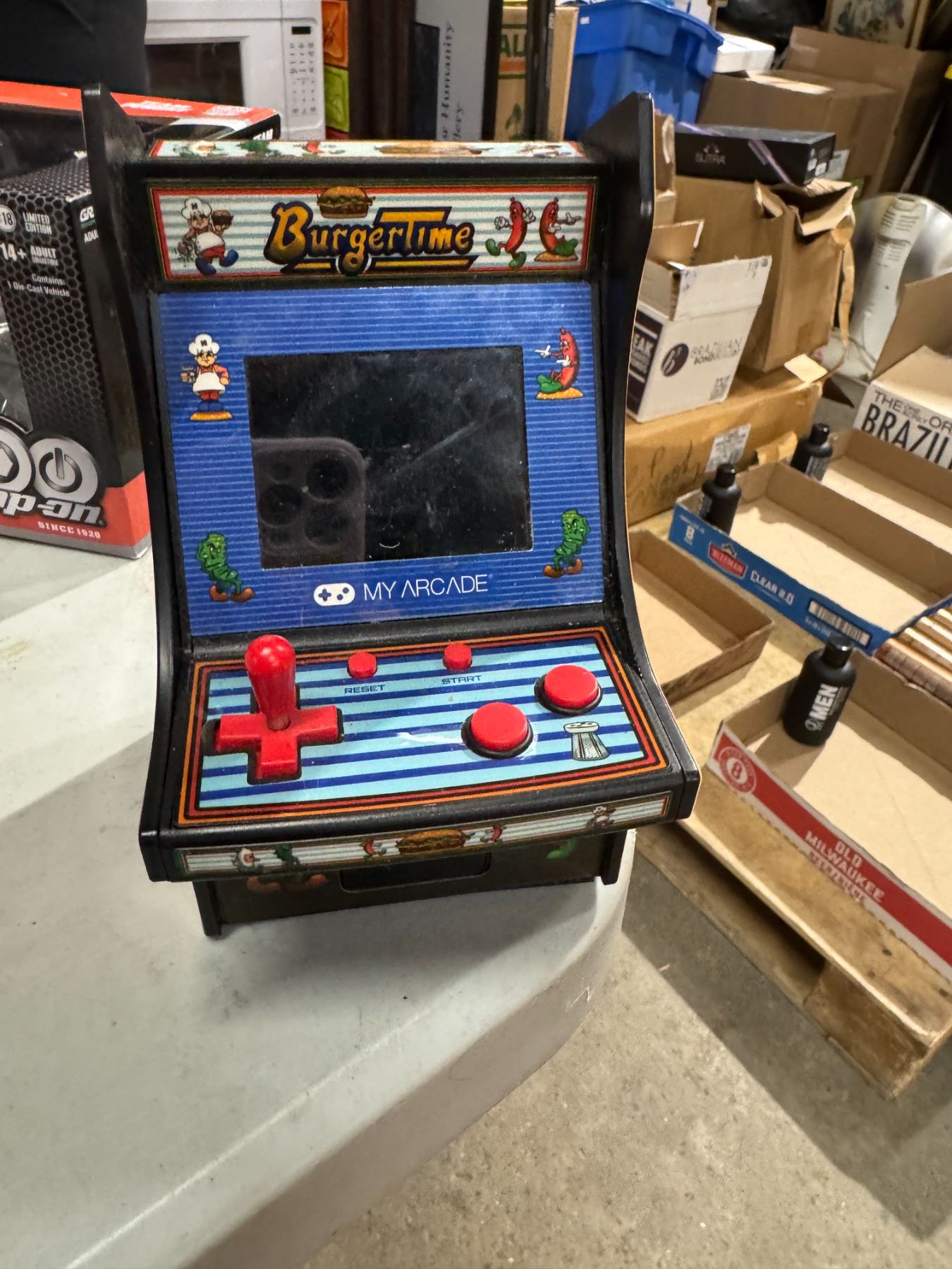 My arcade burger time game untested