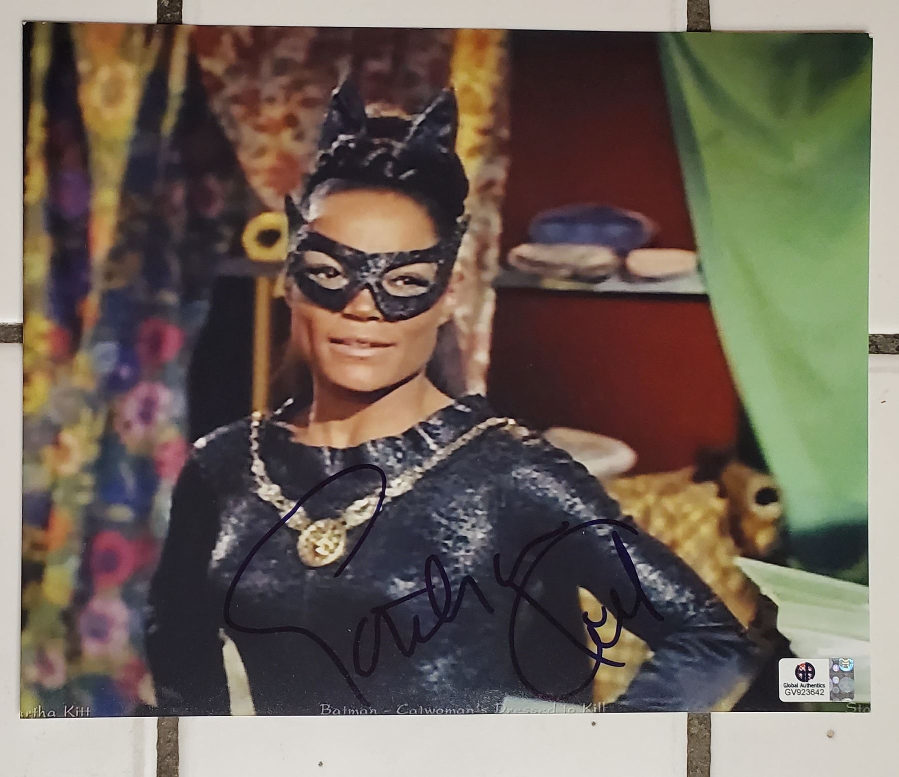 Eartha Kitt. Catwoman on Batman. Signed 8” x 10” Photo. Global ...