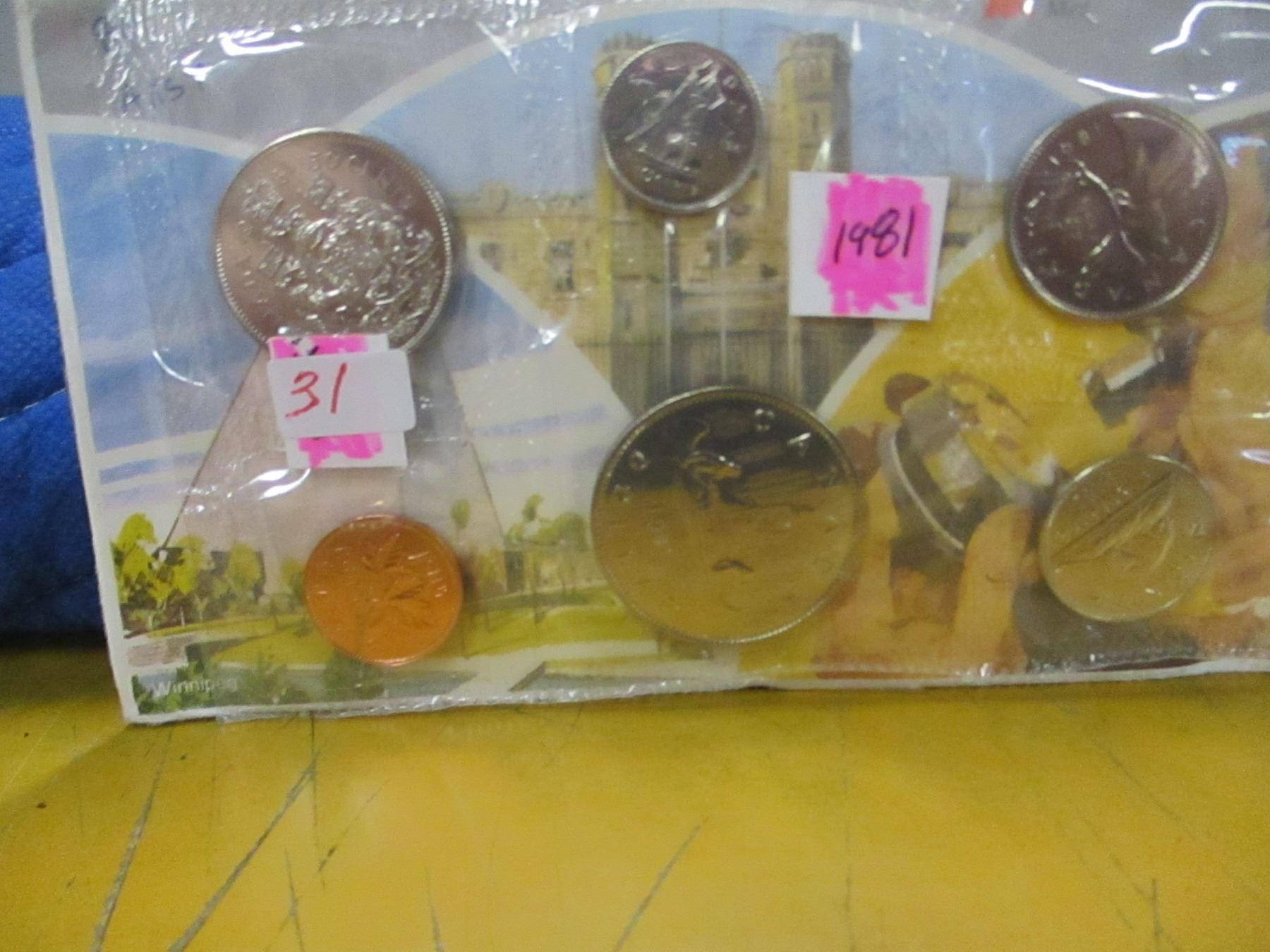 1981 PROOF CANADA MINT SEALED COIN SET
