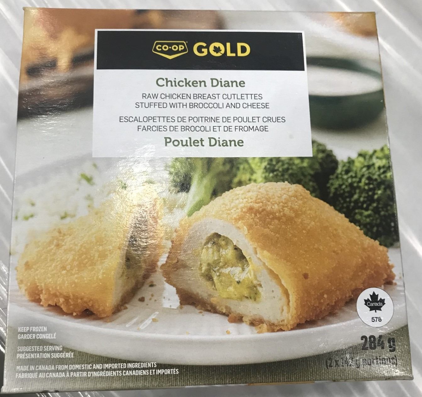 FROZEN: CHICKEN DIANE (2 X 142G) - BOX