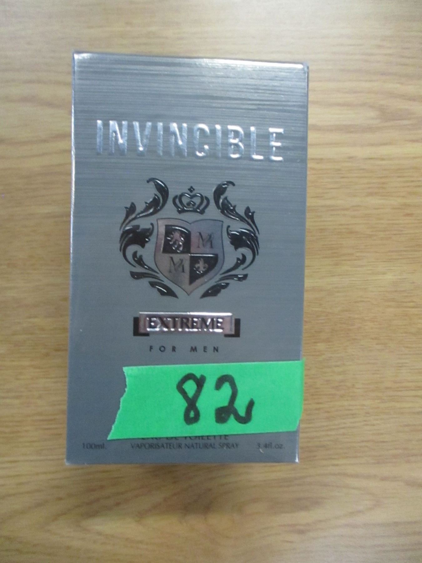 NEW: INVINCIBLE COLOGNE FOR MEN (100 ML) - BOTTLE
