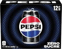 NEW 12 X 355ML PEPSI ZERO SUGAR