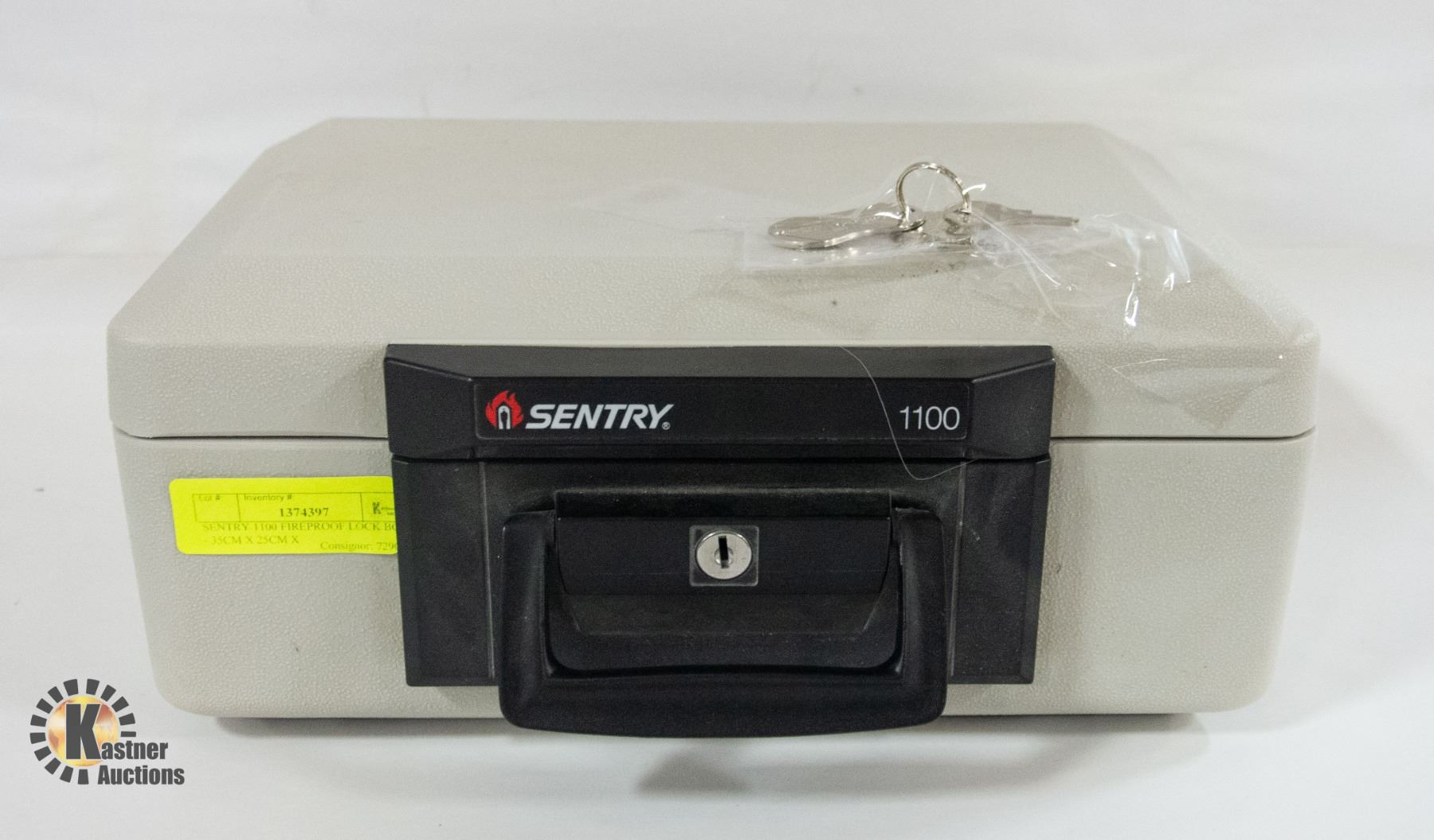 SENTRY 1100 FIREPROOF LOCK BOX